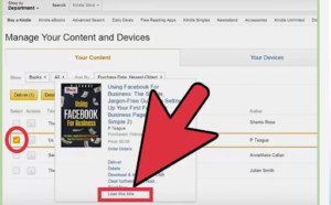 How to Share a Book on Kindle In a Few Easy Steps