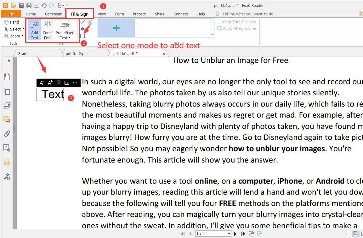 How to Add Text to a PDF Document on Windows/Mac [2023] | The WiredShopper